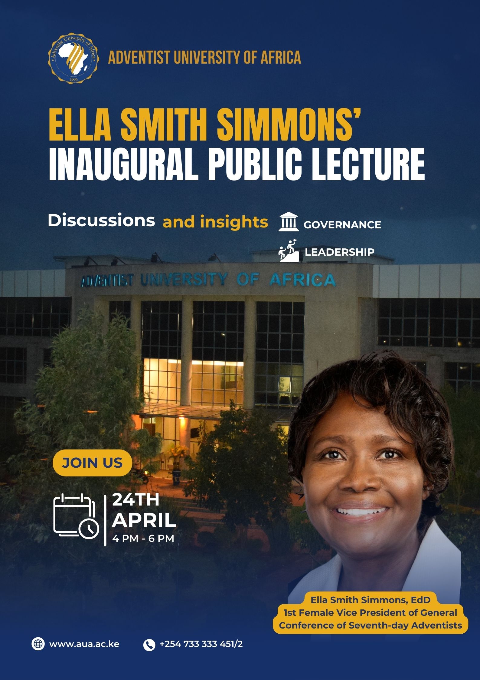 Conferences & Events - Adventist University of Africa | A Seventh-day Adventist Institution for ...